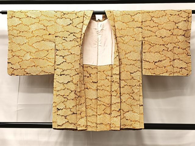 平和屋着物＃羽織　総絞り　雲重ね文　正絹　逸品　未使用　CAAT5942id