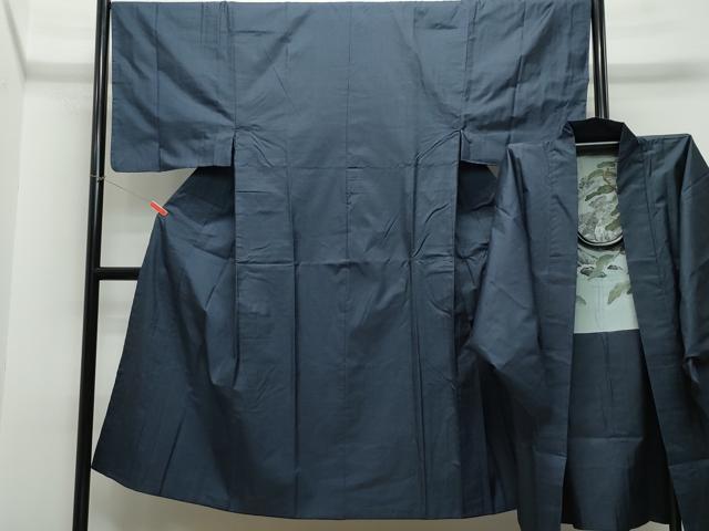 平和屋着物●男性　本場大島紬　アンサンブル　100亀甲　総詰め　正絹　逸品　CAAT6826vf