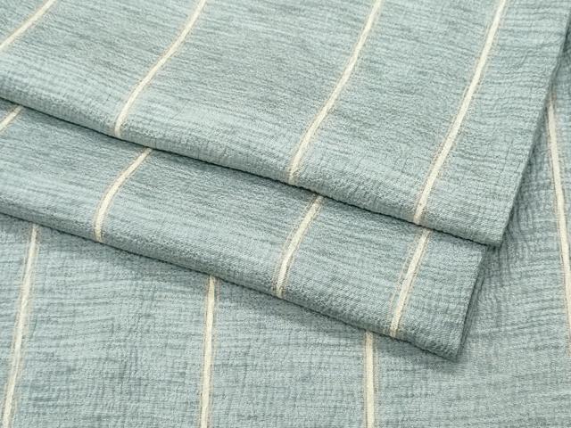 平和屋着物●上質な小紋　縞　三越扱い　正絹　逸品　CAAT7160vf