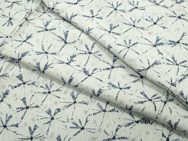 平和屋着物●上質な紬　絞り　正絹　逸品　CAAT7197vf