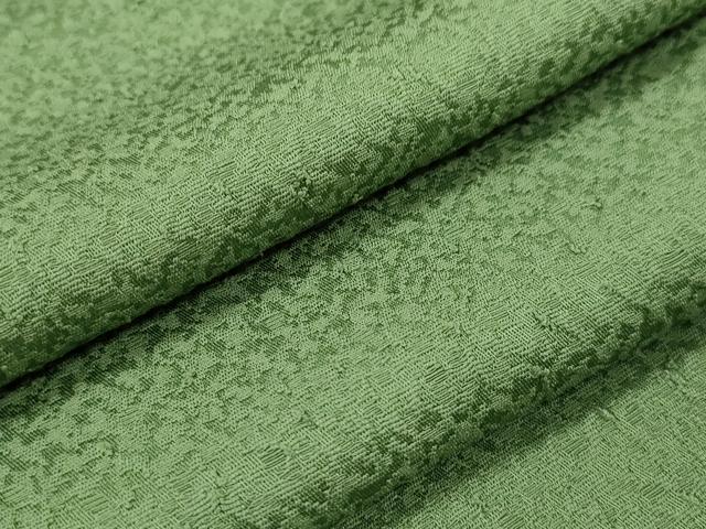 平和屋着物●上質な色無地　柳染色　正絹　逸品　未使用　CAAT9319dy