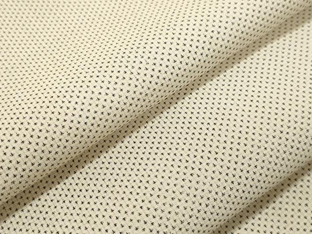 平和屋着物▽本場大島紬　単衣　白大島　9マルキ　正絹　逸品　CAAT9456dy