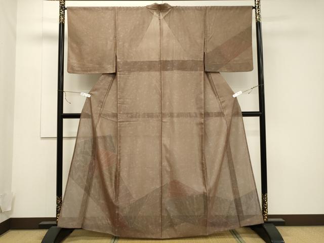 平和屋着物▽訪問着　無双　紗袷　紗×紗　吉祥文　正絹　逸品　CAAT9530dy