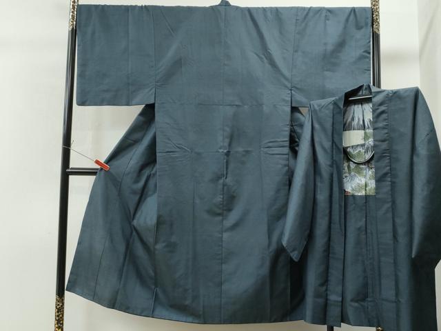 平和屋着物●男性　本場大島紬　アンサンブル　100亀甲　総詰め　正絹　逸品　CAAU1606yc