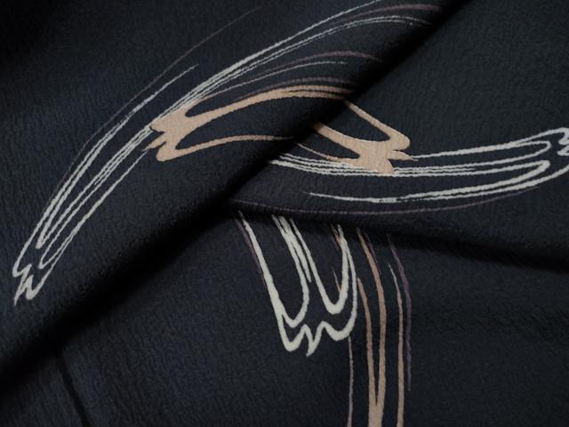 平和屋着物●上質な小紋　飛鳥文　正絹　逸品　CAAU1838yc