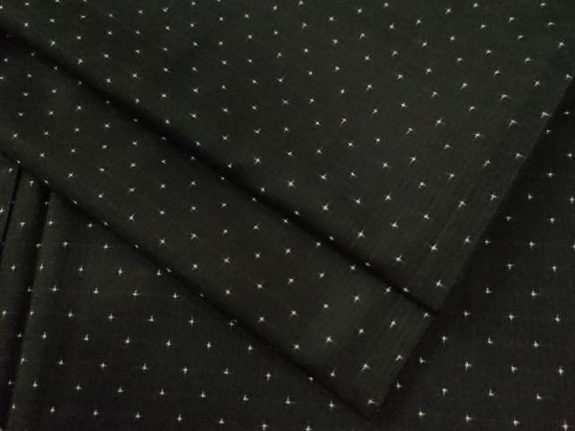 平和屋着物●本場大島紬　一元絣　やまと誂製　正絹　逸品　CAAU2064yc