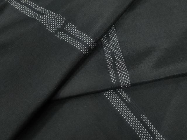 平和屋着物●本場大島紬　7マルキ　地空き　エ霞文　正絹　逸品　CAAU2090yc