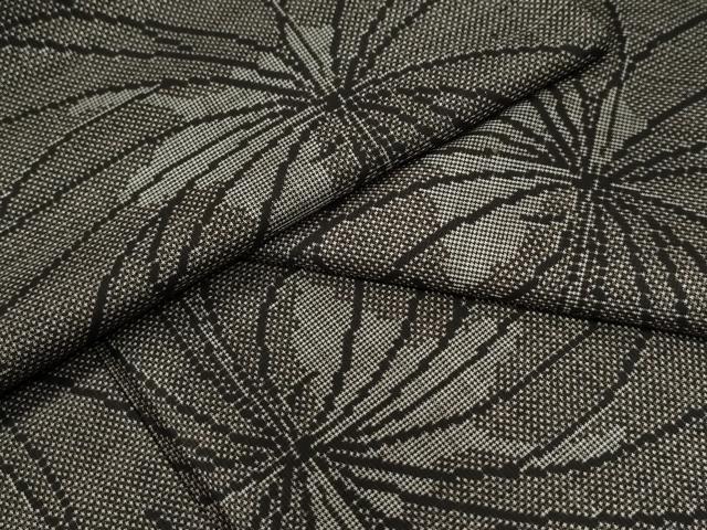 平和屋着物●本場大島紬　7マルキ　乱菊　正絹　逸品　CAAU2164yc