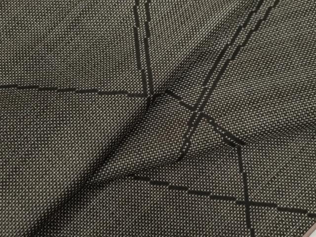 平和屋着物●本場大島紬　9マルキ　吉祥文　正絹　逸品　CAAU2204yc