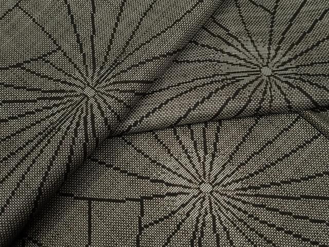 平和屋着物●本場大島紬　9マルキ　花尽くし　正絹　逸品　CAAU2232yc