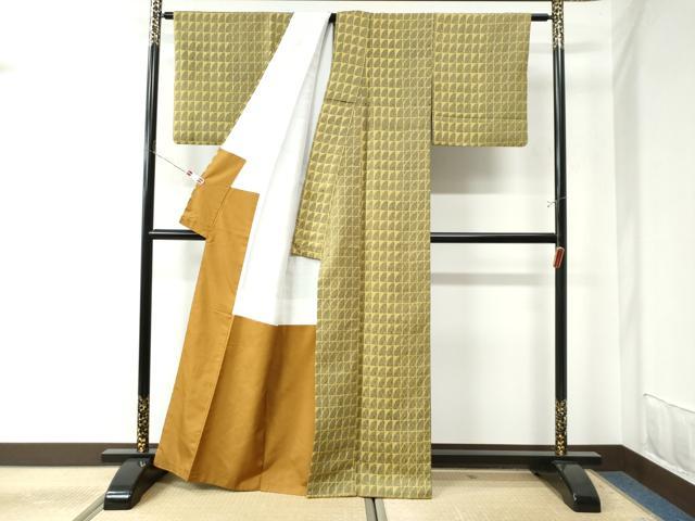 平和屋着物□大変加工の良い総絞り小紋 正絹 逸品 AAAU3144ay 平和屋