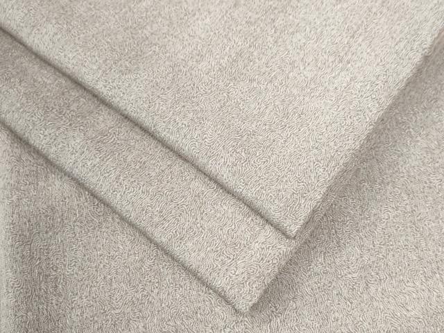 平和屋着物●江戸小紋　杢目文様　正絹　逸品　CAAU2319yc