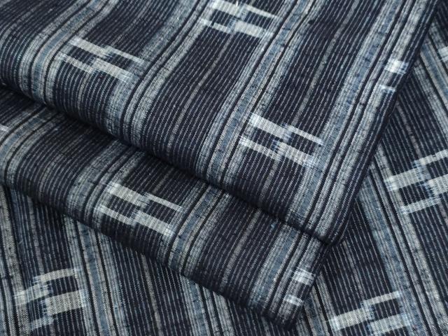 平和屋着物●上質な紬　吉祥間道　正絹　逸品　CAAU2415yc