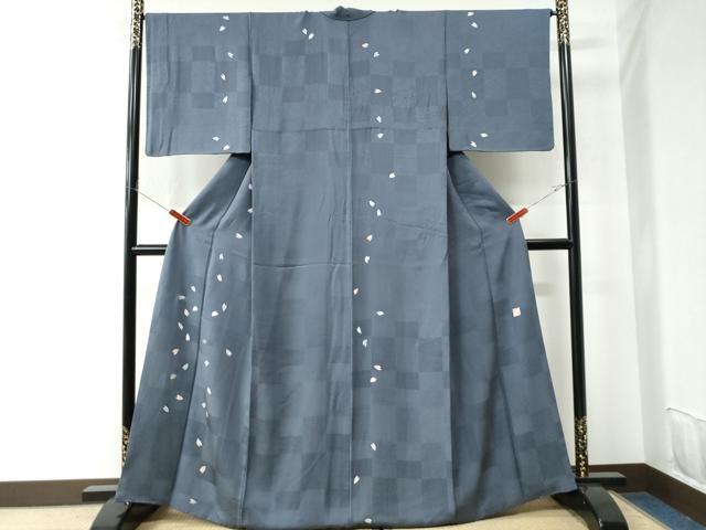 平和屋着物●訪問着　作家物　舞花弁　正絹　逸品　CAAU2453yc