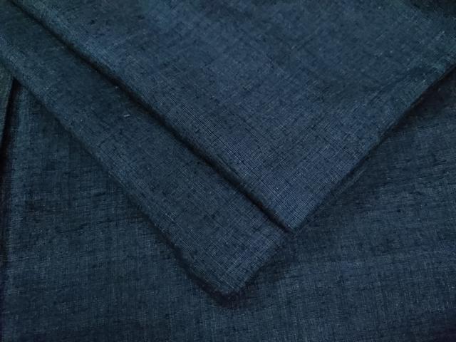 平和屋着物●男性　紬　霞文　正絹　逸品　CAAU2510yc