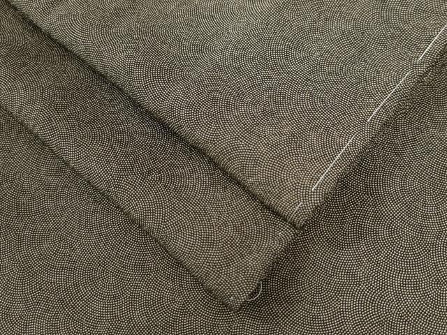 平和屋着物●江戸小紋　鮫小紋柄　正絹　逸品　未使用　CAAU2555yc