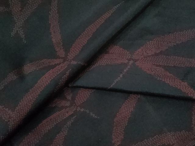 平和屋着物●本場大島紬　草木文　正絹　逸品　未使用　CAAU2773yc