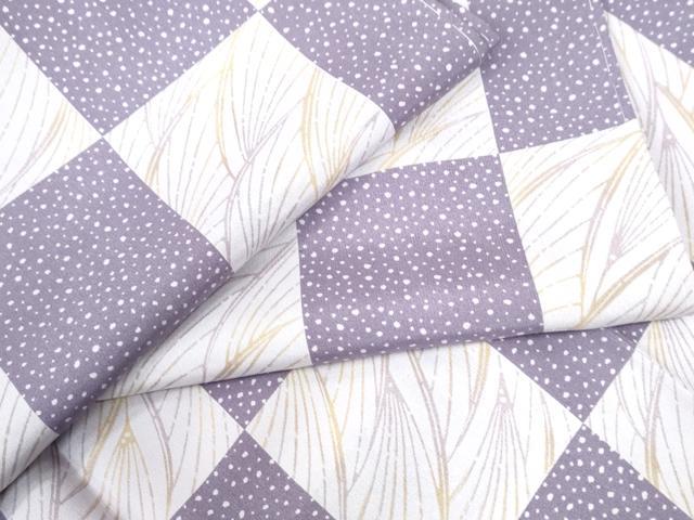 平和屋着物●長襦袢　無双仕立て　市松吉祥文　正絹　逸品　未使用　CAAU2912yc