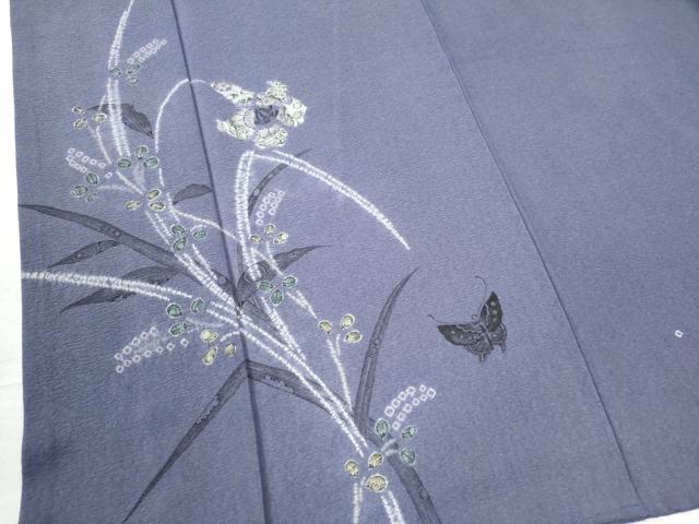 平和屋着物○西洞院辻が花 大脇一心 訪問着 手描き 正絹 逸品