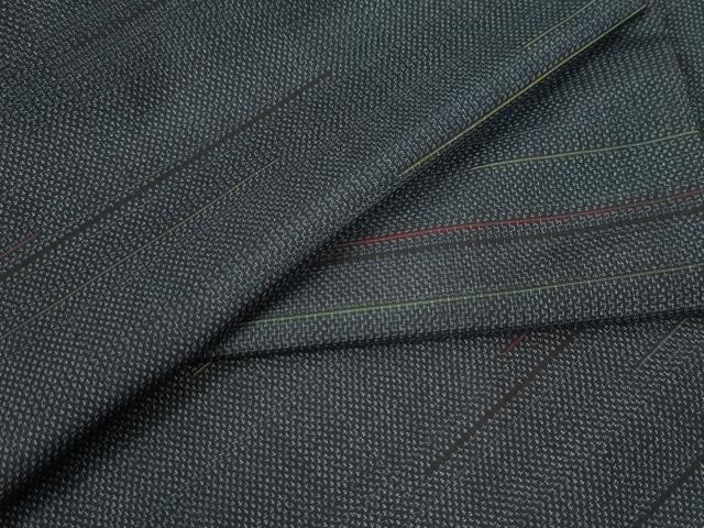 平和屋着物●本場大島紬　9マルキ　霞文　正絹　逸品　CAAU3029yc