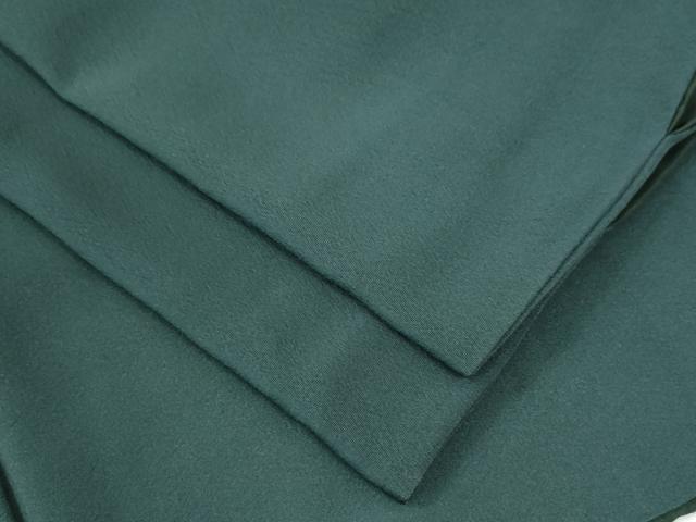 平和屋着物●男性　色無地　高麗納戸色　正絹　逸品　CAAU3043yc