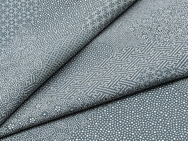 平和屋着物▽江戸小紋　単衣　寄せ小紋柄　正絹　逸品　CAAU3802xi