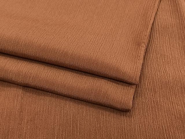 平和屋着物▽洗える最高級着物　＜英＞はなぶさ謹製　色無地　単衣　土器色　CAAU3917xi