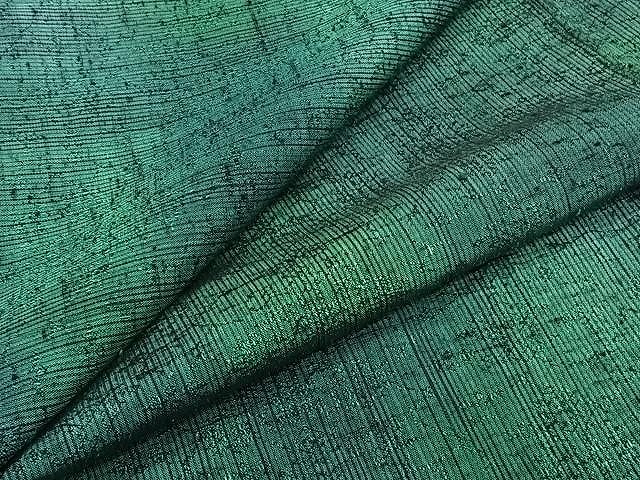 平和屋着物▽上質な紬　単衣　霞文　正絹　逸品　CAAU3933xi