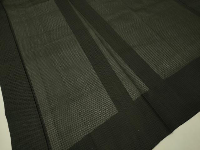 平和屋着物▽男性 長羽織 スリーシーズン 春夏秋 塵除け 霞紋