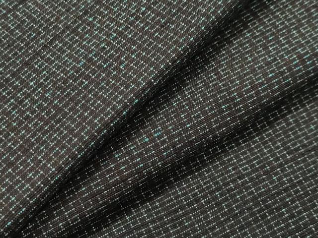 平和屋着物▽男性　紬　単衣　吉祥文　正絹　逸品　CAAU8894gh