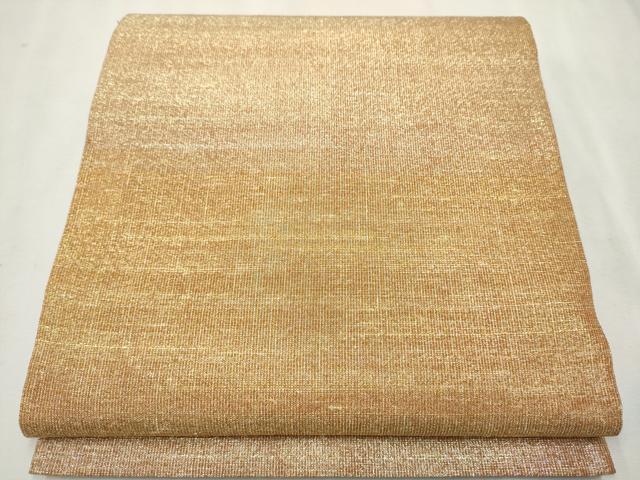 平和屋着物●桝屋高尾　ねん金綴錦　全通柄袋帯　段霞文　正絹　逸品　CAAU9498hy