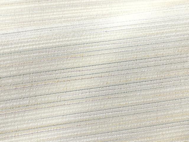 平和屋着物○上質なお召 霞斜線文 正絹 逸品 CAAU9608vf