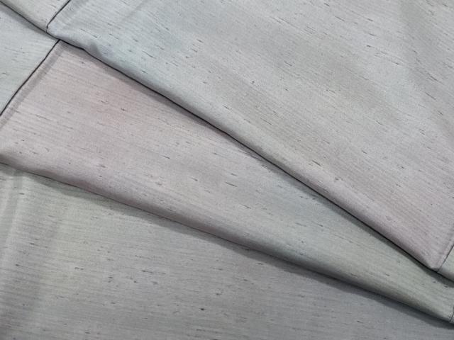 平和屋着物●石川県指定無形文化財　牛首紬　白山工房　手織り　霞文　正絹　逸品　CAAU9621vf