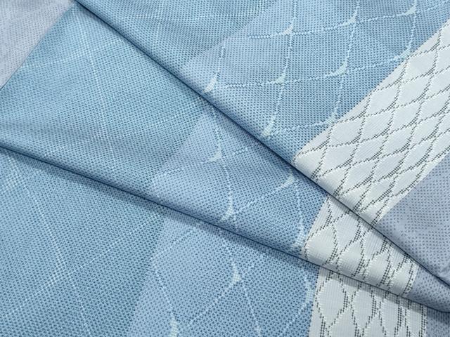 平和屋着物●本場大島紬　9マルキ　吉祥間道　正絹　逸品　CAAU9703vf