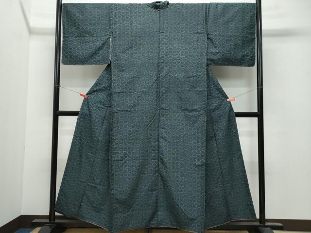 平和屋着物○上質な紬 吉祥文 正絹 逸品 CAAU9876vf