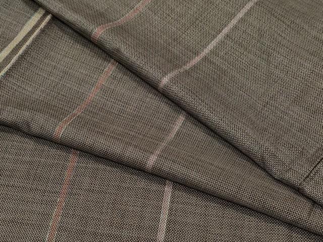 平和屋着物●本場大島紬　9マルキ　縞　正絹　逸品　CAAU9915vf