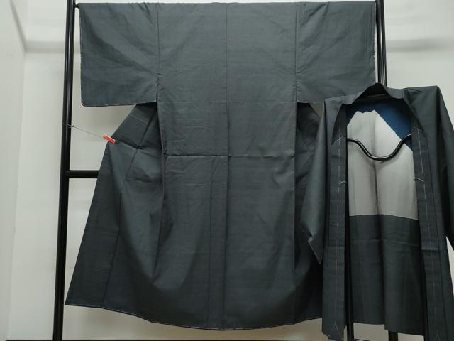 平和屋着物●男性　本場大島紬　アンサンブル　7マルキ　正絹　逸品　未使用　CAAU9941vf