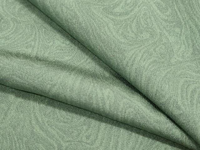 平和屋着物▽上質な小紋　単衣　墨流し文様　正絹　逸品　CAAV3786dy