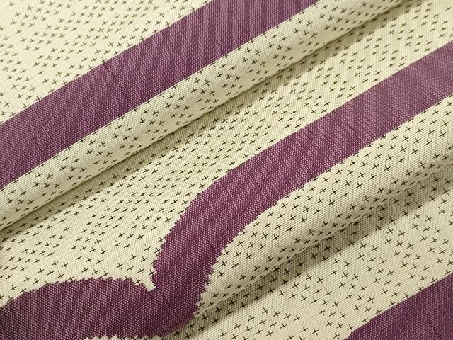 平和屋着物▽上質な紬　単衣　吉祥文　正絹　逸品　CAAV3789dy