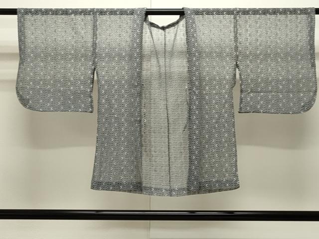 平和屋着物▽羽織　スリーシーズン　春夏秋　塵除け　総レース　花尽し文　正絹　逸品　CAAV3808dy