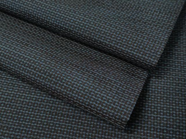 平和屋着物●男性　本場大島紬　アンサンブル　100亀甲　総詰め　正絹　逸品　CAAV4777vp