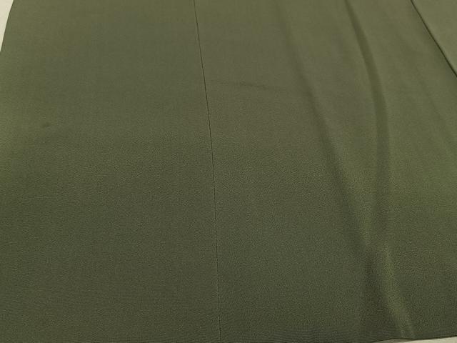 平和屋着物＃道行コート 作家物 お召地 若竹色 ロング丈 正絹 逸品