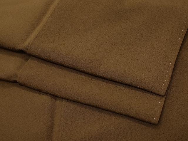 平和屋着物●上質な色無地　憲法色　正絹　逸品　CAAV6481vf