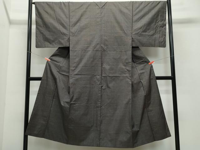 平和屋着物○男性 本場大島紬 7マルキ 川畑春廣作 証紙付き 正絹