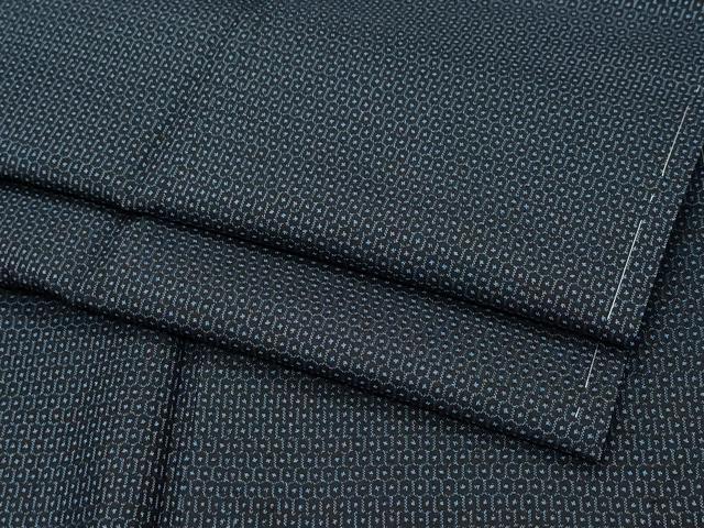 平和屋着物●男性　本場大島紬　100亀甲　総詰め　正絹　逸品　未使用　CAAV6613vf