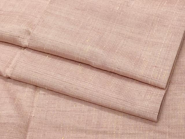 平和屋着物●紅花紬　米沢　霞文　正絹　逸品　CAAV6736vf