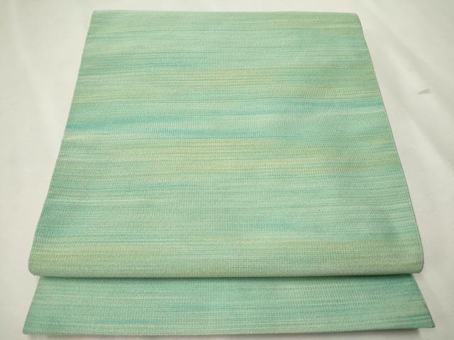 平和屋着物●爪掻本綴作家　伊達静　八寸名古屋帯　霞文　正絹　逸品　CAAV7006hy