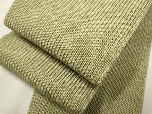 平和屋着物●男性　角帯　霞文　正絹　逸品　CAAV7099hy