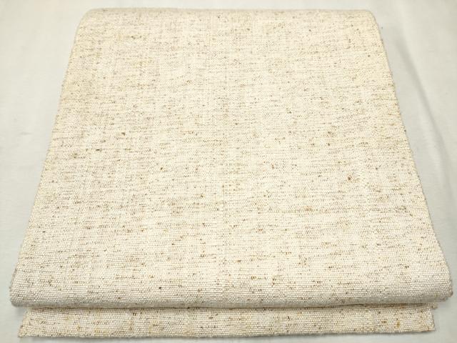 平和屋着物●八寸名古屋帯　ぜんまい紬　霞文　正絹　逸品　CAAV7176hy