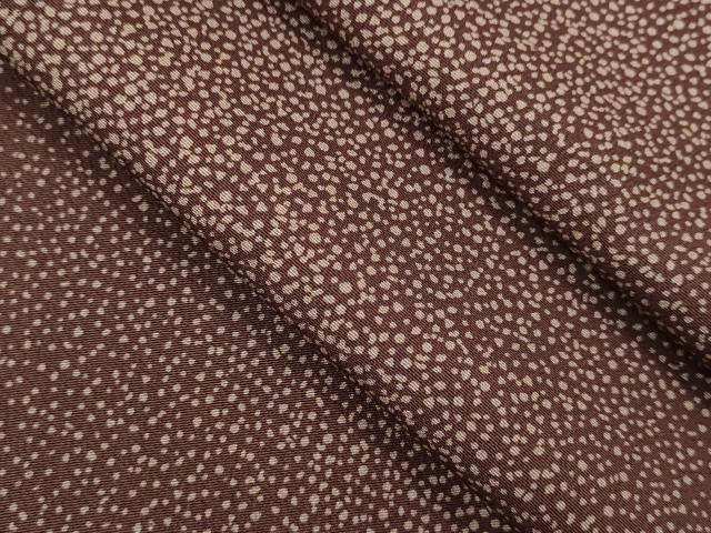 平和屋着物▽上質な小紋　単衣　たたき染め　正絹　逸品　CAAV9419ze